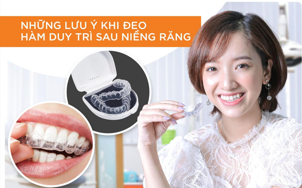 Vì sao phải đeo hàm duy trì?